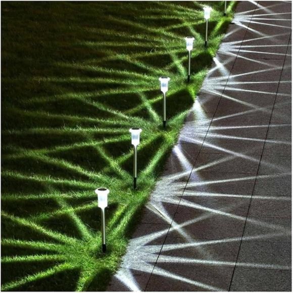 Accents | Solar Pathway Lights 1 Pack Solar Outdoor Lights Led ...